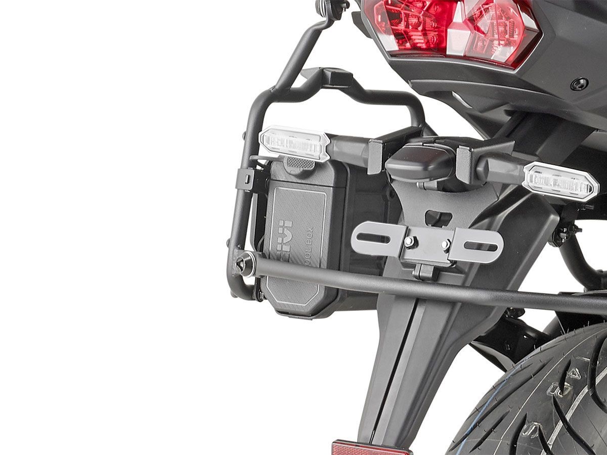 TL8705KIT GIVI SIDE TOOL BOX SUPPORT FRAME BENELLI TRK 502 X 2018-2024