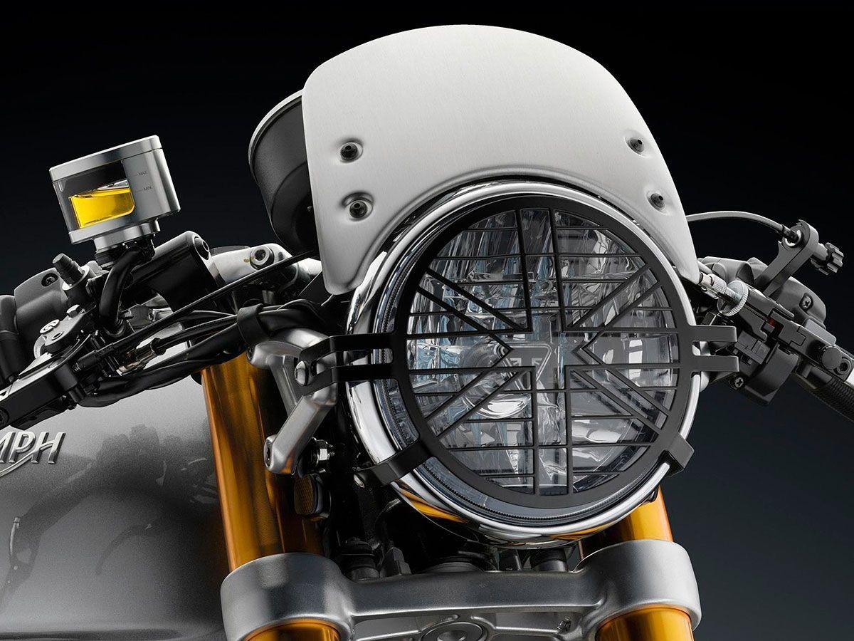 CF011 CF011 LOW HEADLIGHT FAIRING WINDSCREEN ALUMINUM RIZOMA TRIUMPH ...