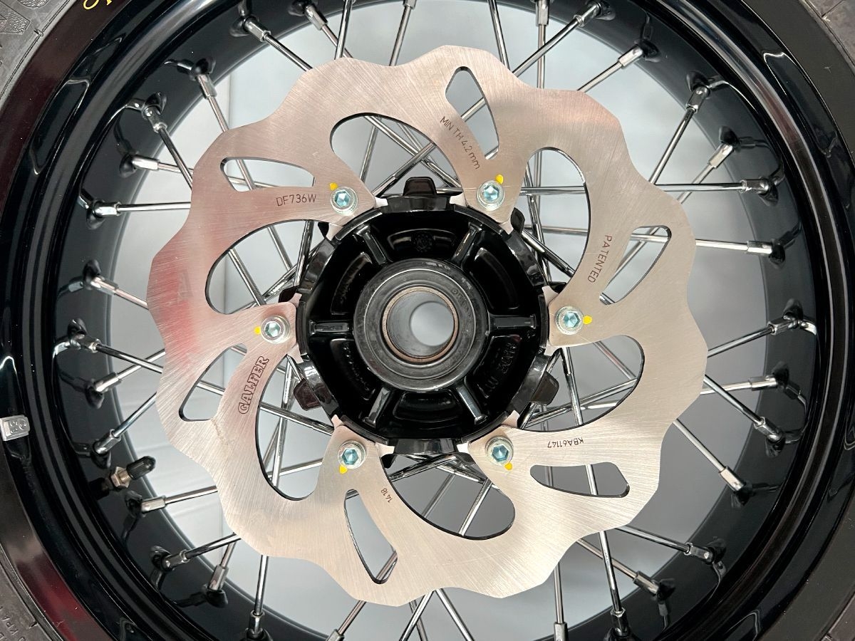 031017100000E+031017200000E PAIR OF EXCEL SPOKED RIMS BENELLI TRE-K ...