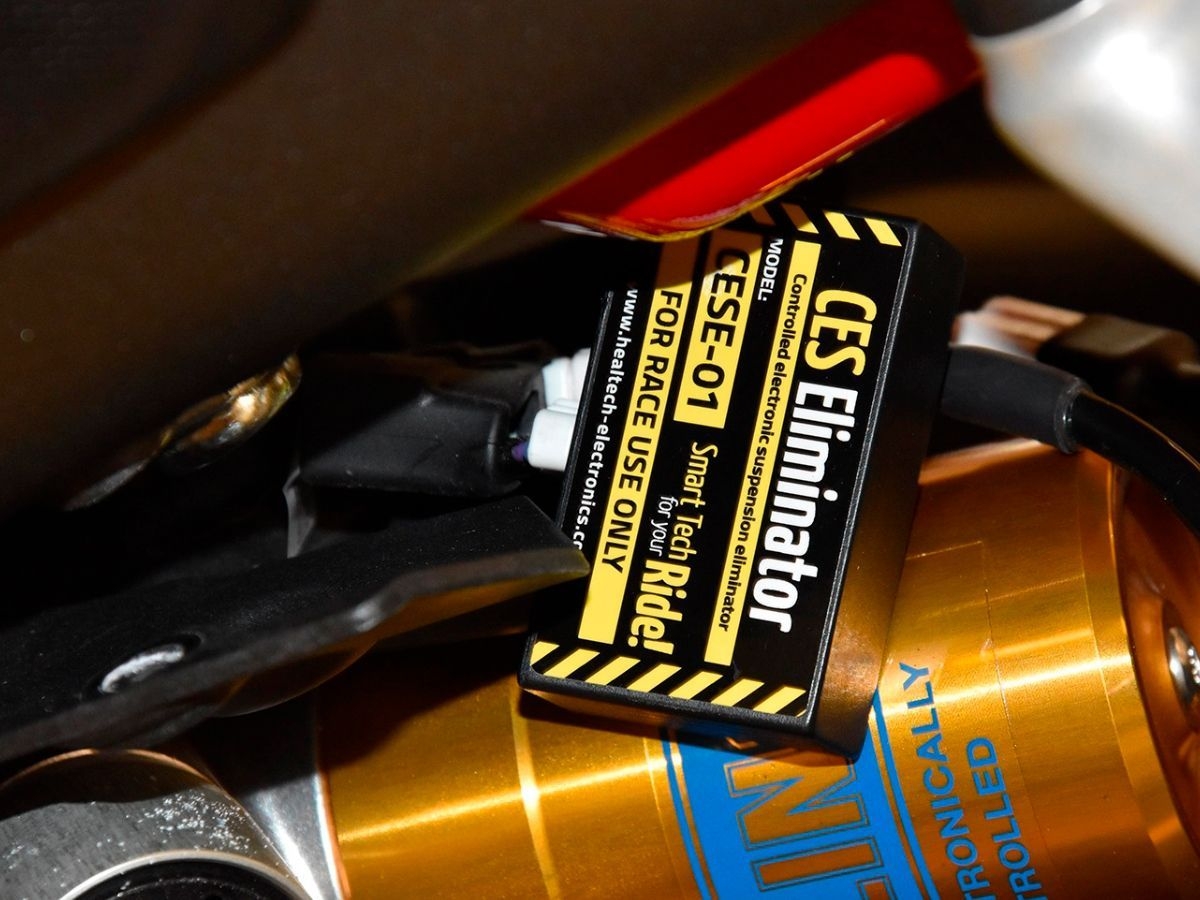 HT-CESE-01 HEALTECH CESE ELECTRONIC SUSPENSIONS ELIMINATOR DUCATI PANIGALE V4 / R / S 2018-2024