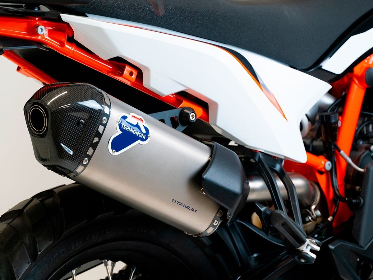 KT3208040ITC KT3208040ITC TERMINALE OMOLOGATO TITANIO TERMIGNONI KTM 890 ADVENTURE 2021-2024