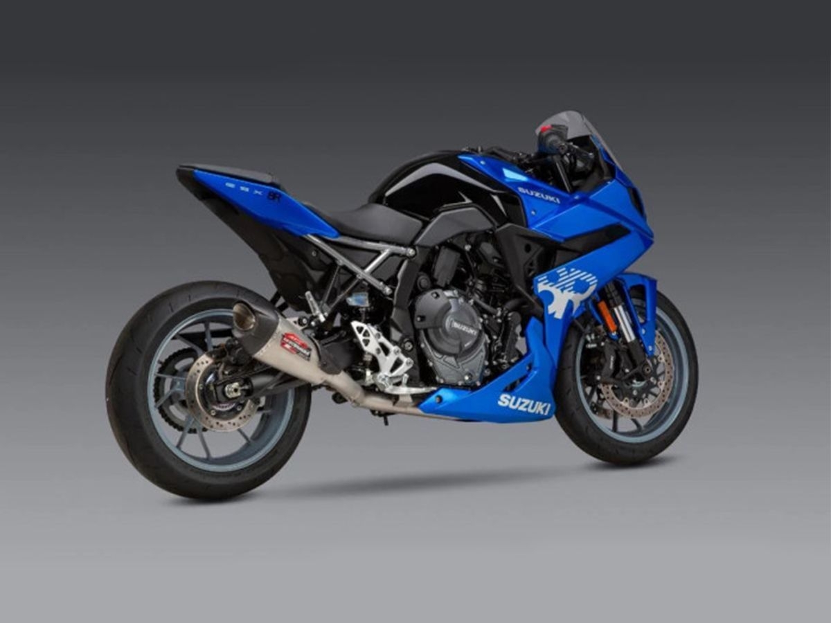 11720AP520 YOSHIMURA AT2 RACE COMPLETE EXHAUST SYSTEM SUZUKI GSX-8R ...