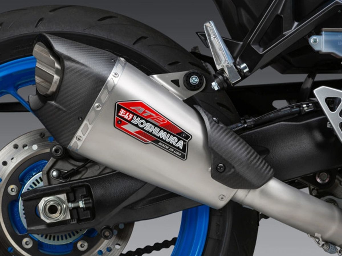11720AP520 YOSHIMURA AT2 RACE COMPLETE EXHAUST SYSTEM SUZUKI GSX-8R ...