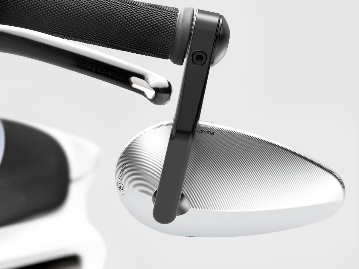 BS233 RIZOMA REVERSE RADIAL REAR VIEW MIRROR DUCATI DIAVEL V4 2023-2024