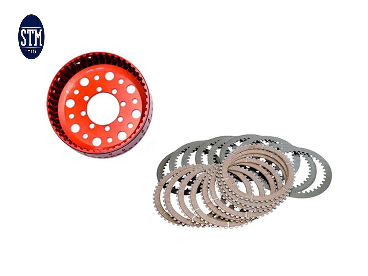 ADU-0018 BELL KIT + DRY CLUTCH DISCS STM 40 TEETH FOR STM EVO GP CLUTCH