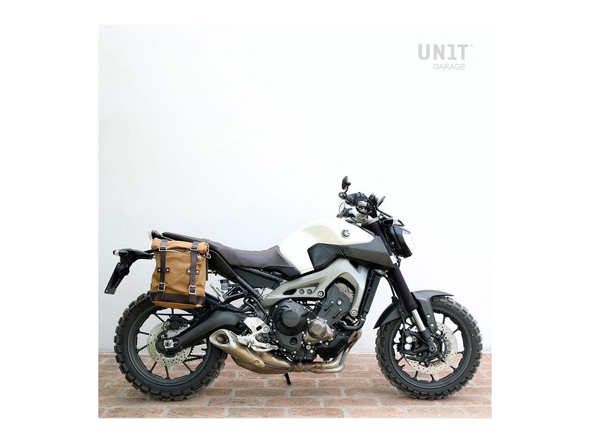 U201+2504DX BORSA LATERALE SCRAM 22L-30L + TELAIO UNIT GARAGE YAMAHA ...