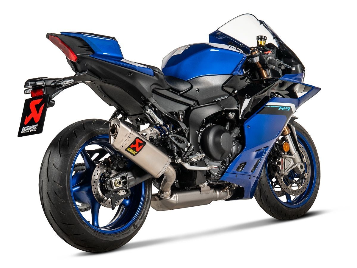 S-Y9R17-HAPT AKRAPOVIC APPROVED RACING TITANIUM COMPLETE EXHAUST YAMAHA ...