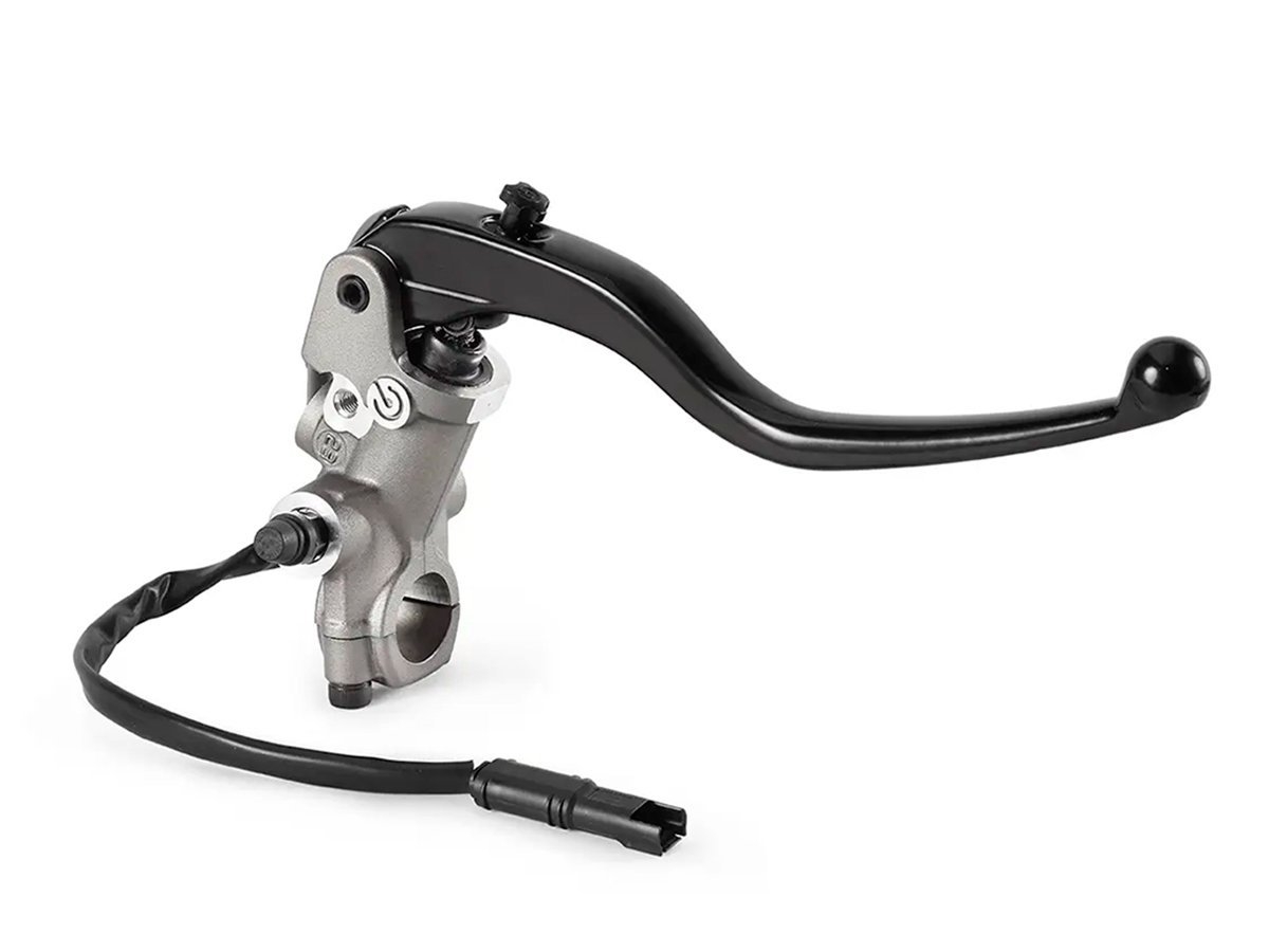 910D54890 BREMBO RACING 18X21 SEMI-RADIAL FRONT BRAKE MASTER CYLINDER