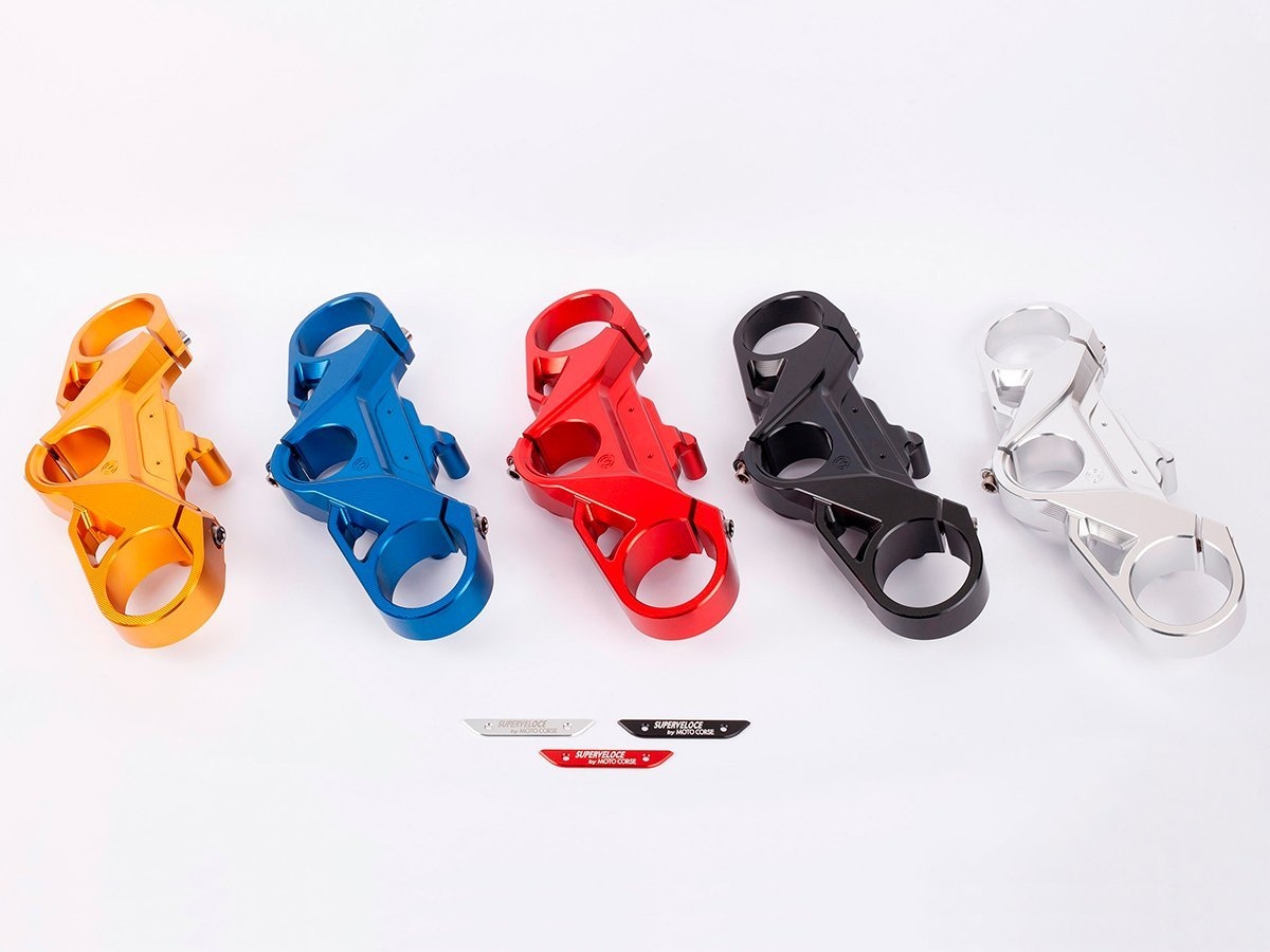 104103020 MOTOCORSE ALUMINUM UPPER STEERING TRIPLE CLAMP MV AGUSTA ...