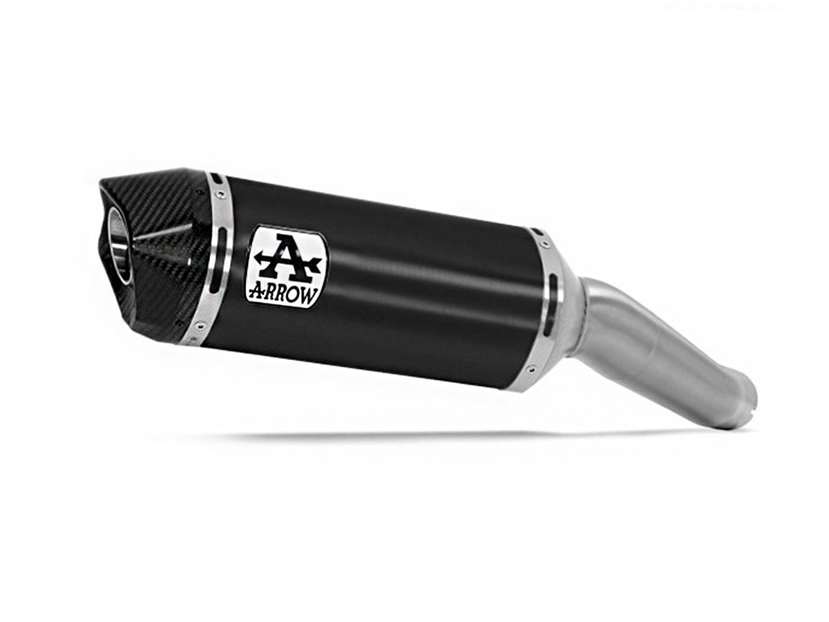 72627AKN SILENCIEUX ARROW INDY RACE EN ALUMINIUM DARK-CARBY KTM 390 ...