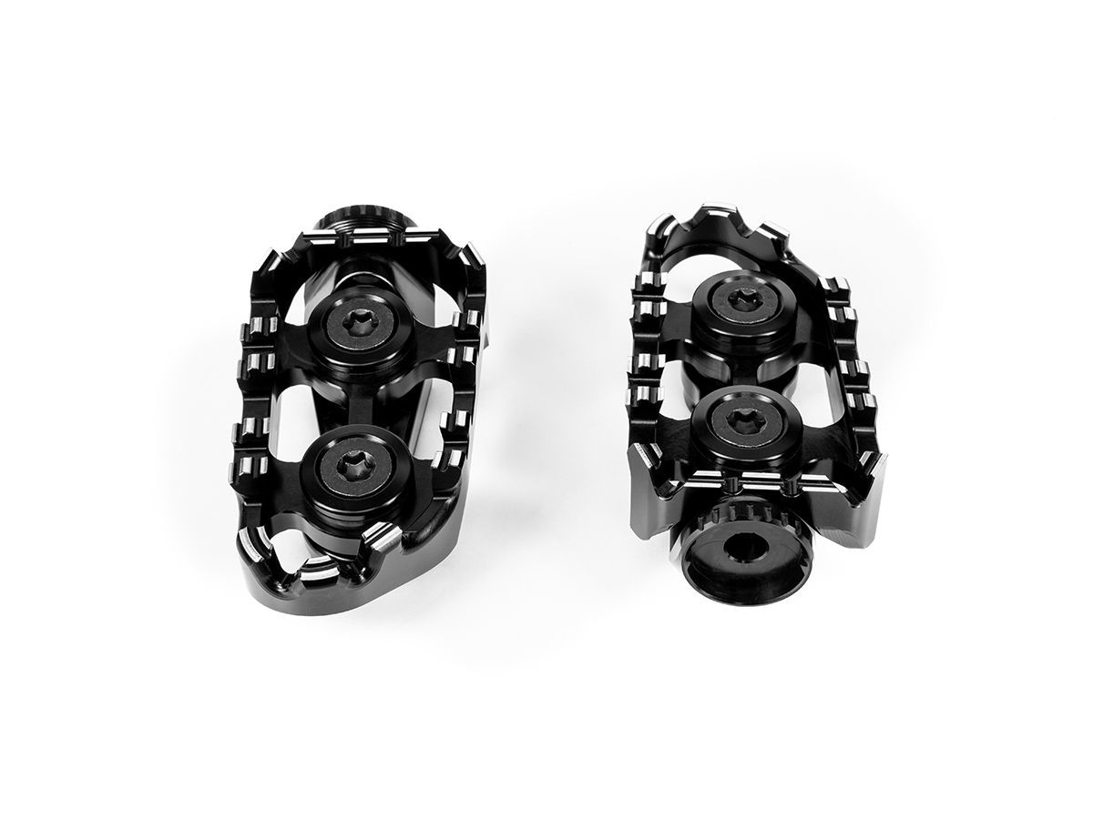 RGK-111-UF35-SET-B GILLES TOOLING PAIR OF RIDER FOOTPEGS TECH-X ENDURO ...