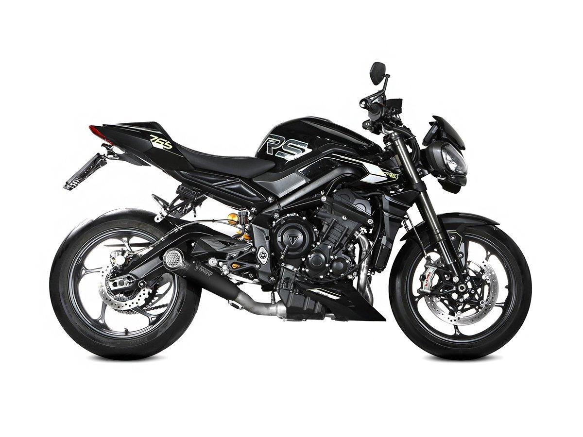 T.031.SC5B IMPIANTO COMPLETO X-M5 INOX NERO MIVV TRIUMPH STREET TRIPLE ...